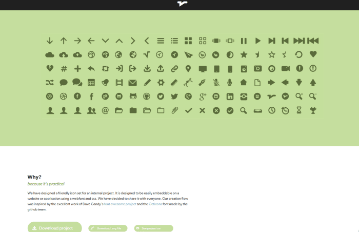 20+ Best Sources of Icon Fonts