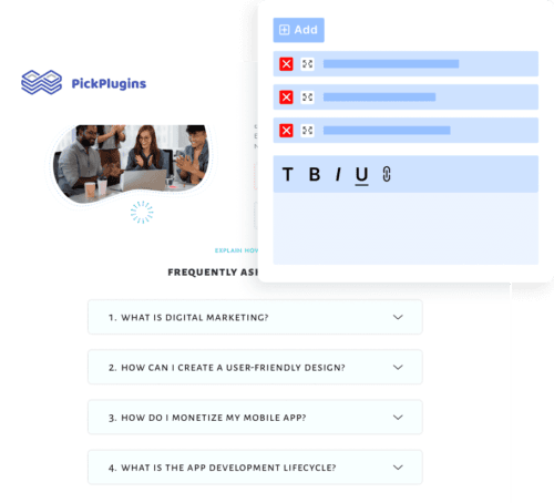 Accordions Plugin for WordPress - PickPlugins